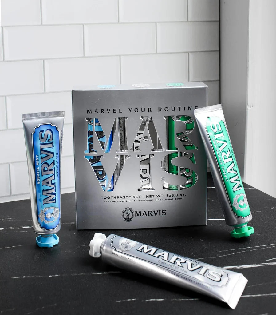 Marvis Best-Selling Toothpaste Trio – The Reader's Catalog