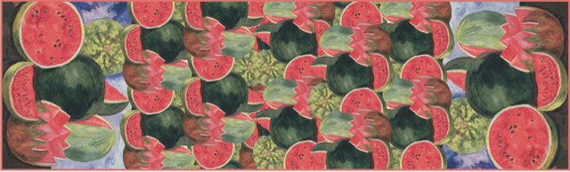 Frida Kahlo Watermelon Silk Chiffon Scarf – The Reader's Catalog