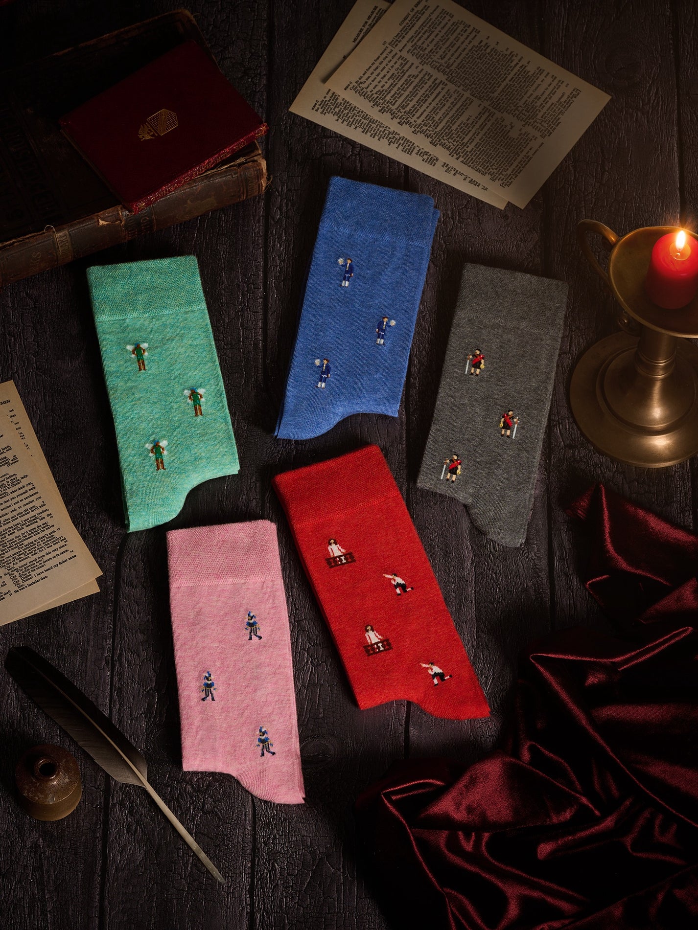 The Shakespeare Sock Collection – The Reader's Catalog
