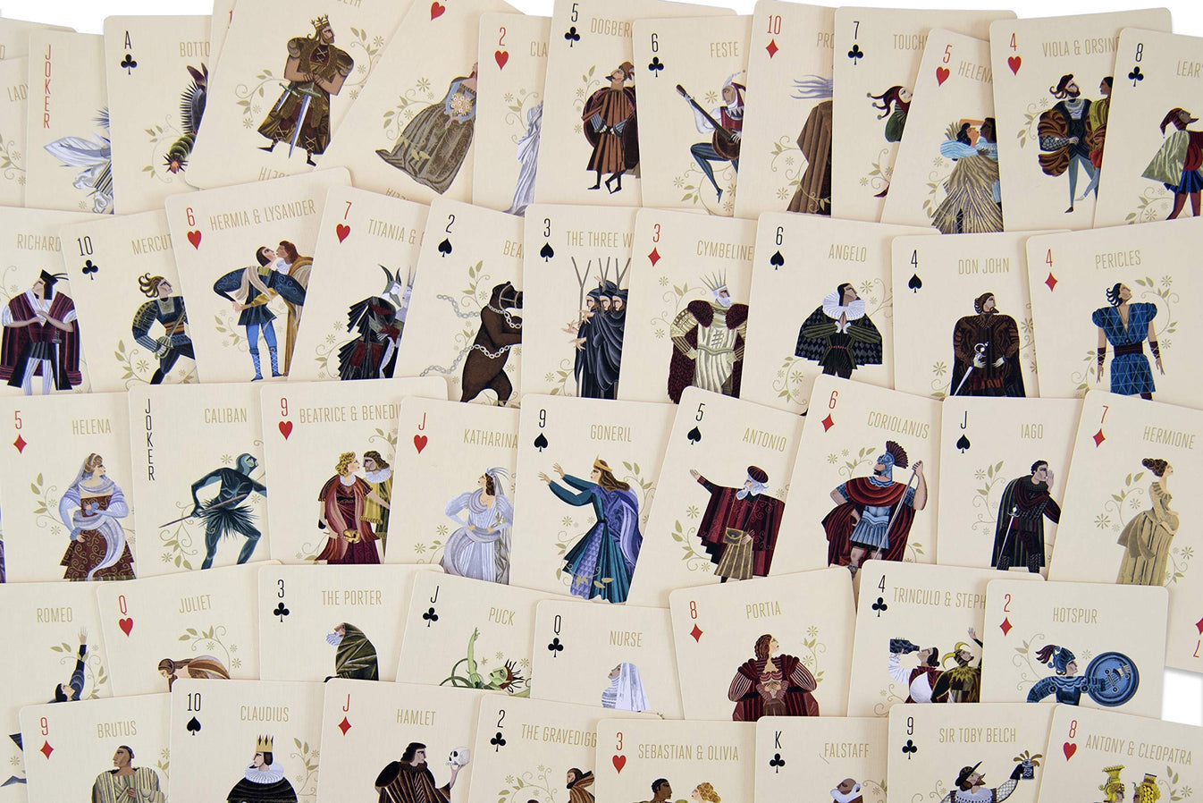 Shakespeare Playing Cards – The Reader's Catalog