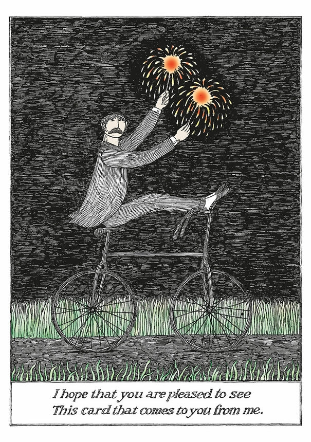 Edward Gorey Sparkler Birthday Cards – The Reader's Catalog
