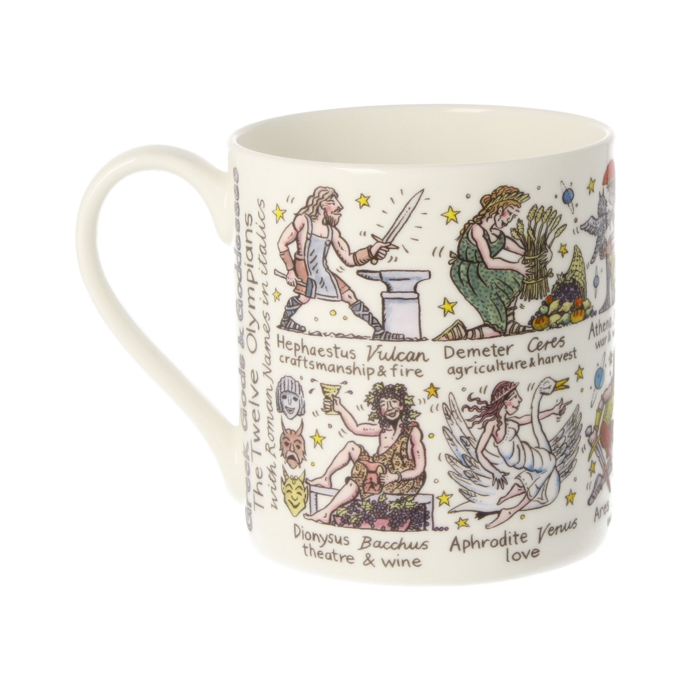 Greek Gods and Goddesses Mug – The Reader's Catalog