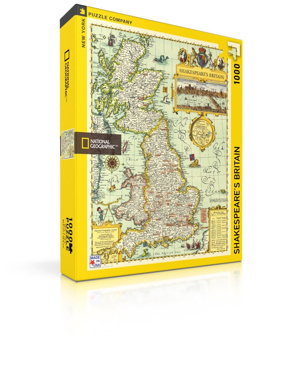 Shakespeare’s Britain: 1,000-Piece Puzzle – The Reader's Catalog