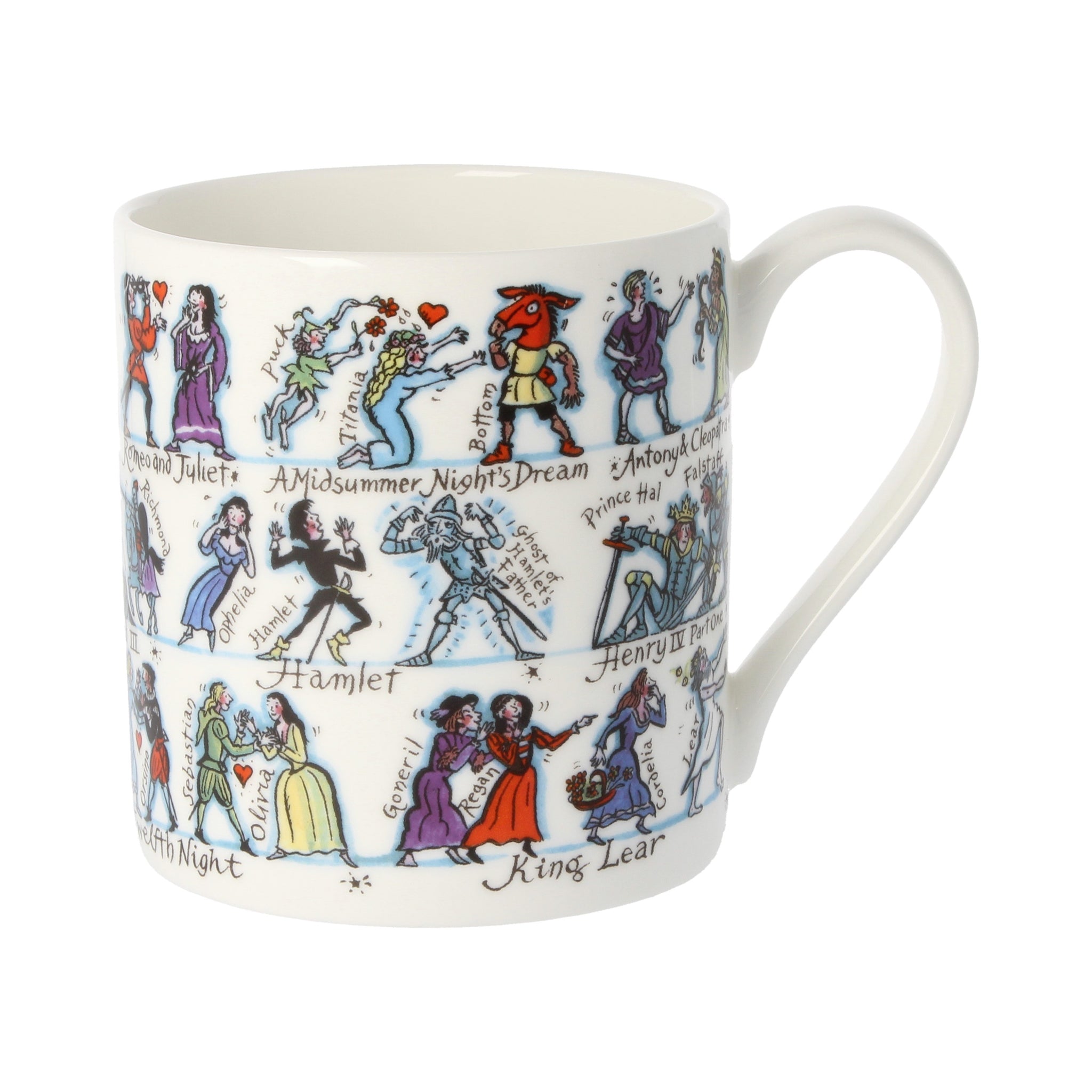 Shakespeare Characters Mug – The Reader's Catalog