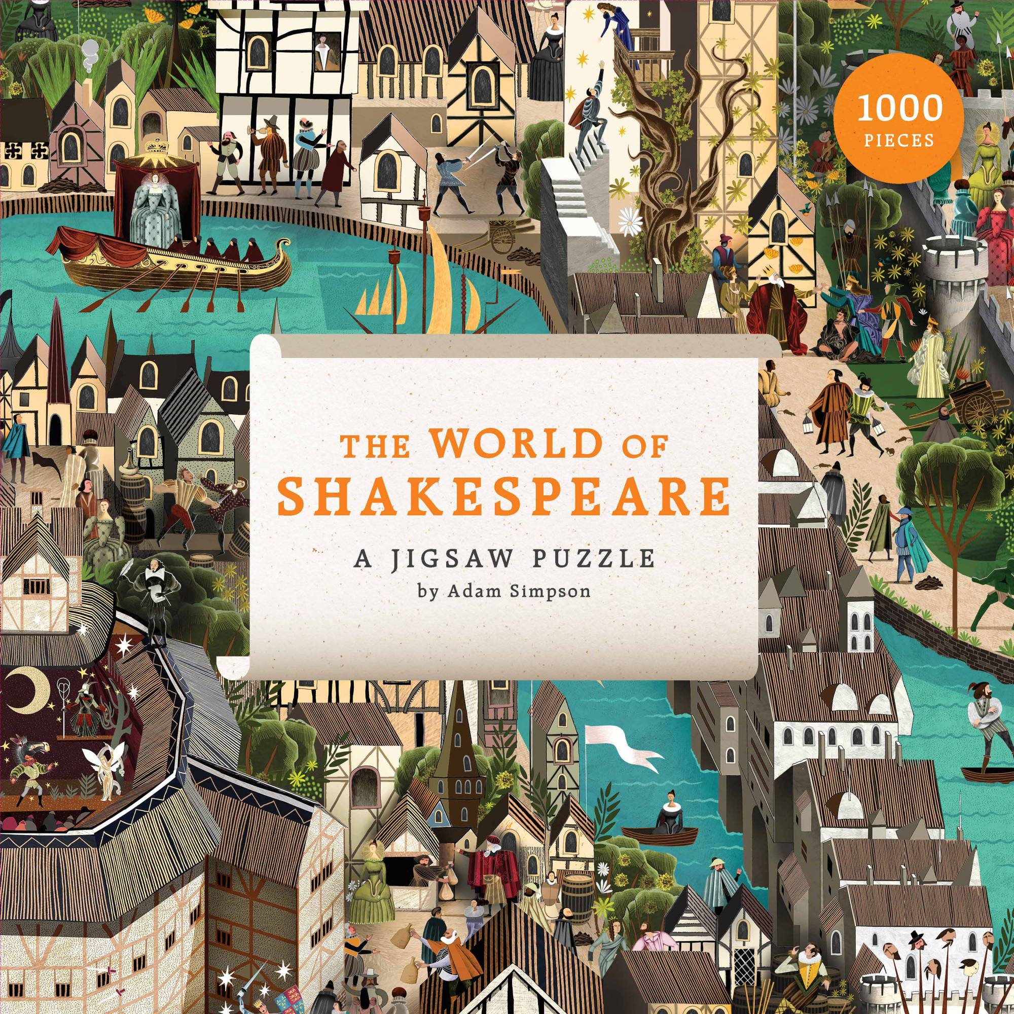 The World of Shakespeare: 1,000-Piece Puzzle – The Reader's Catalog